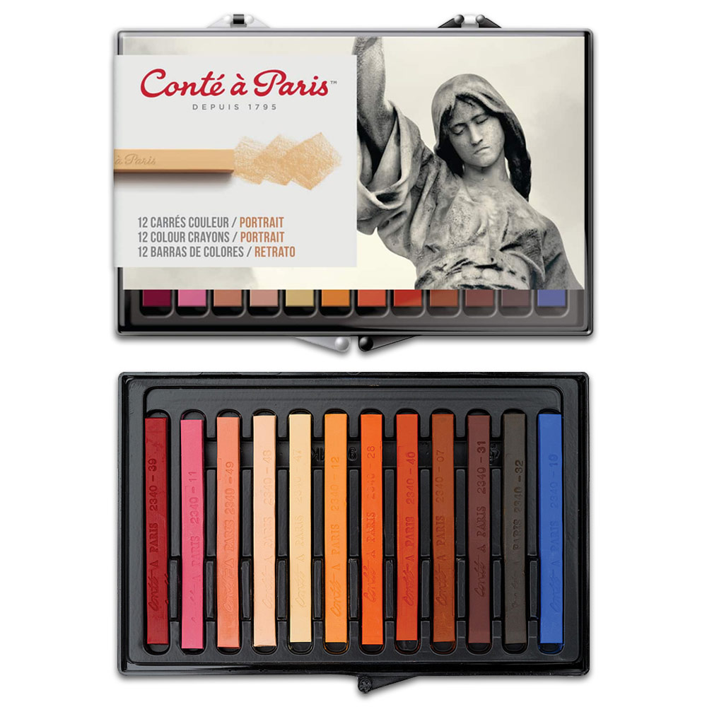 Conte Crayon Sets – Drawing House